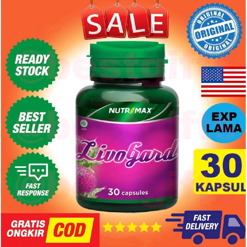 Jual NUTRIMAX LIVOGARD LIVER CARE LIVO GARD VITAMIN OBAT LIVER | Shopee ...