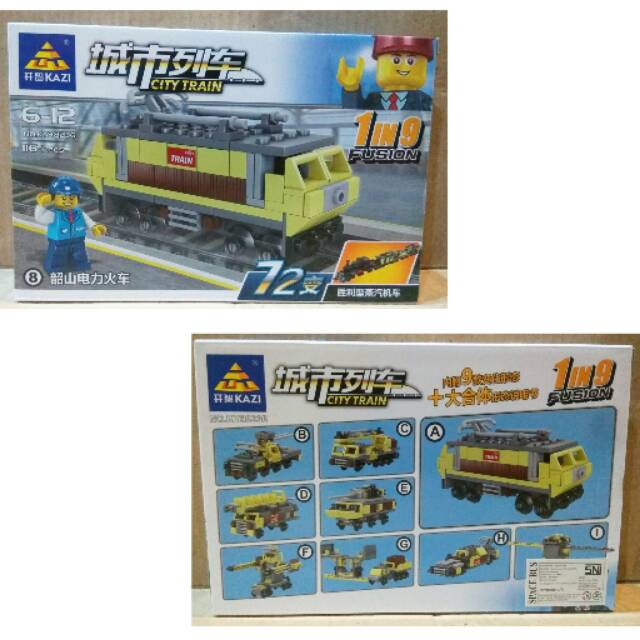Jual Lego City Train KY98236 Tipe 8 | Shopee Indonesia