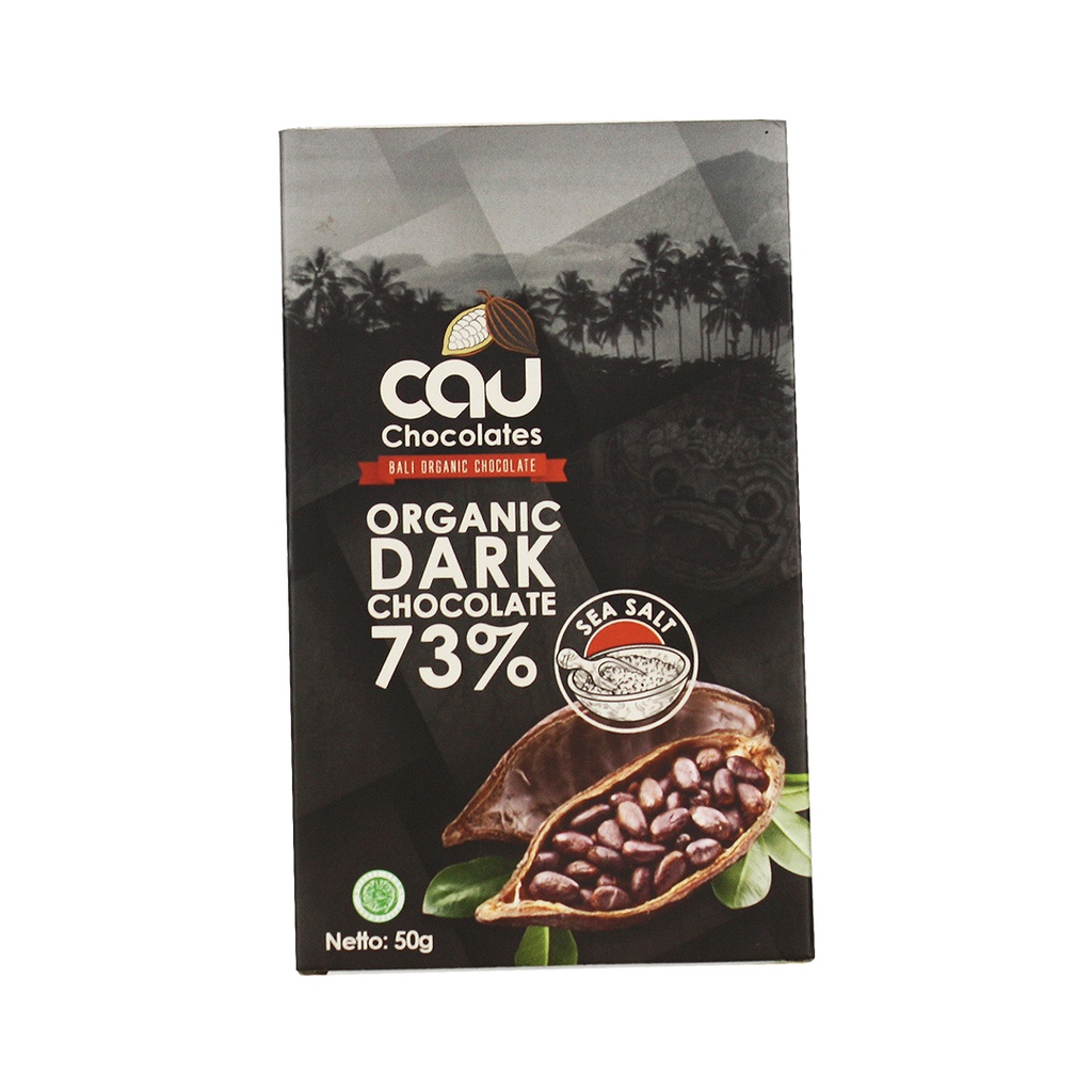 Jual CAU CHOCOLATES - Organic Dark Chocolate / Coklat Organik 73% ...