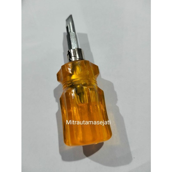 Jual OBENG KECIL PLUS MINUS BOLAK BALIK OBENG MINI OBENG CEBOL 2 WAY ...