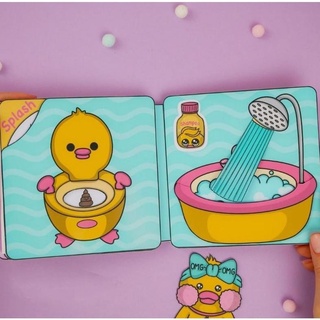 Jual VIRAL Mainan Paper Book Bebek Doll Quite Book Paper Duck Mainan ...