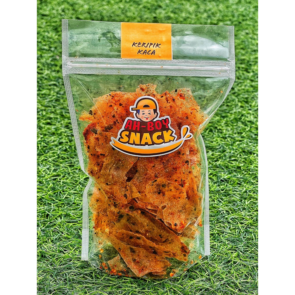 Jual KERIPIK KACA / KRIPCA PEDAS / SNACK KRIPIK KACA PEDAS GURIH ...