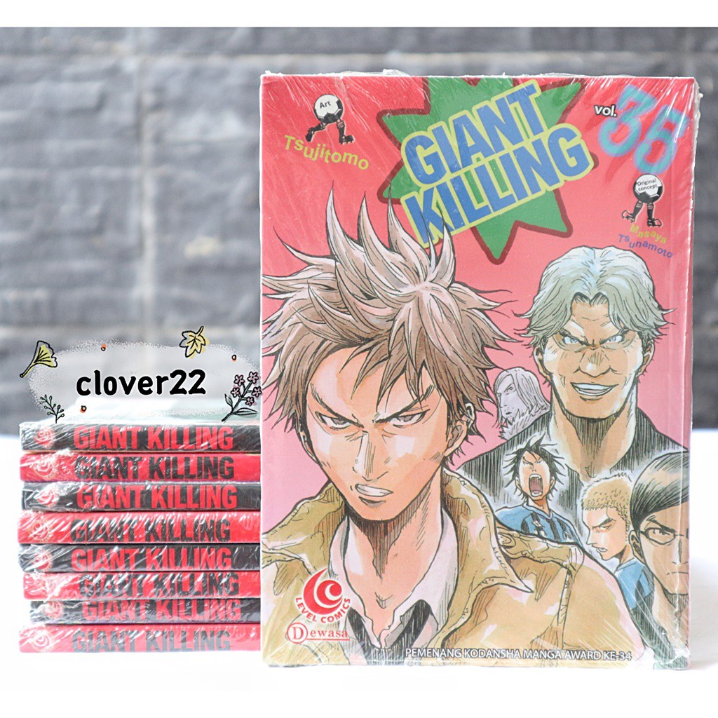 Jual Komik Giant Killing (Sepakbola) by Tsujitomo, Masaya Tsunamoto Indonesia|Shopee Indonesia