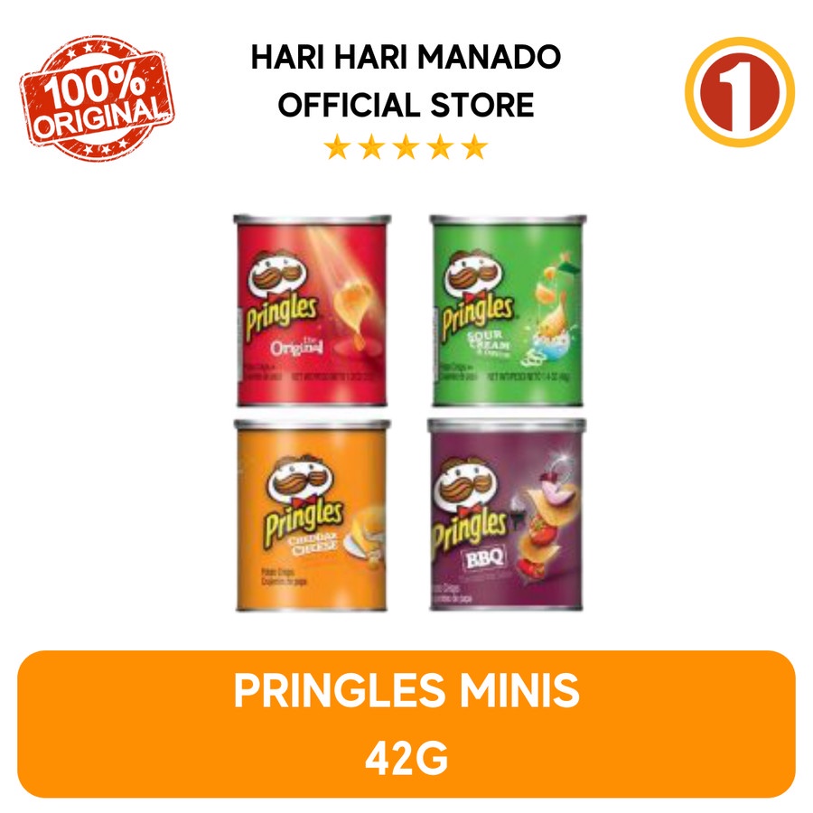 Jual PRINGLES MINIS 42G | Shopee Indonesia