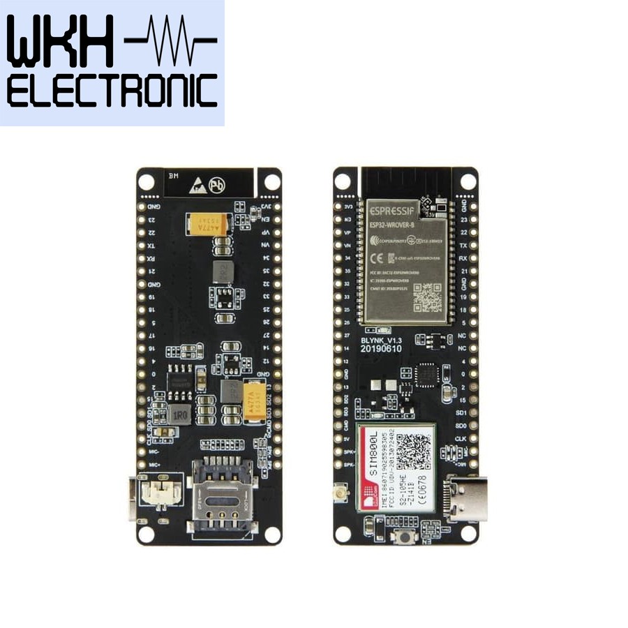 Jual Ttgo Tcall T Call V1 3 Esp32 Wireless Module Gprs Antenna Sim Card Sim800l Shopee Indonesia