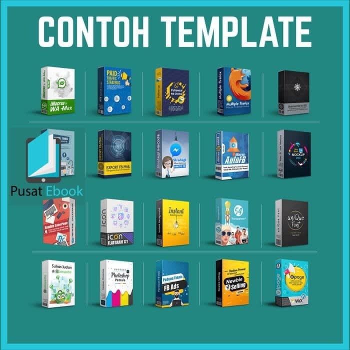 Jual Tutorial Simple Box Cover 3D Panduan Membuat Ecover -A1 | Shopee Indonesia