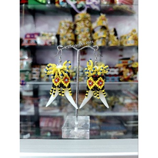 Jual Anting Manik/ Anting Taring Dayak Borneo Kalimantan | Shopee Indonesia