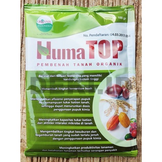 Jual Asam Humat Humatop 100 Gram Pupuk Organik Pembenah Tanah Humic Acid Fulvat Premium Grade ...