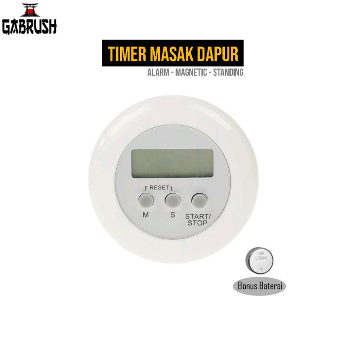 Jual Timer Masak Dapur Digital Magnet Dengan Alarm Kitchen Timer ...