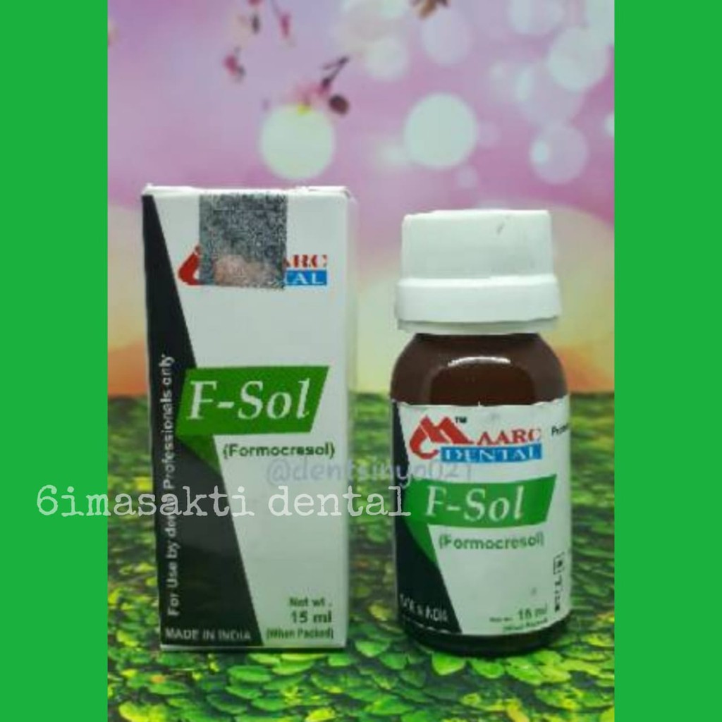 Jual DENTAL FORMOCRESOL / F-SOL MURAH!! | Shopee Indonesia