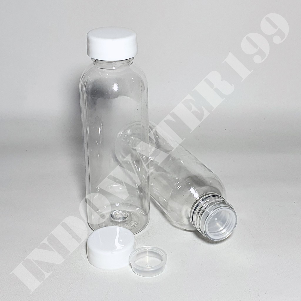 Jual BOTOL PLASTIK 100 ML TUTUP ULIR DAN PLUG SEGEL DALAM MINIMAL 20 ...