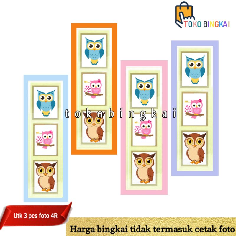 Jual Bingkai Foto 4R isi 3, Frame Foto 4R isi 3, Bingkai Foto Unik ...