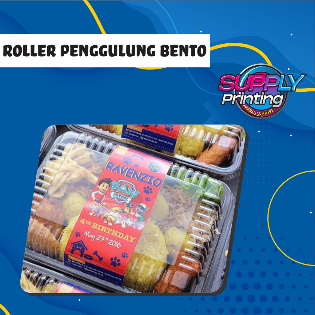 Jual Roller Bento Label Pengikat Penggulung Box Makanan Bento MURAH ...