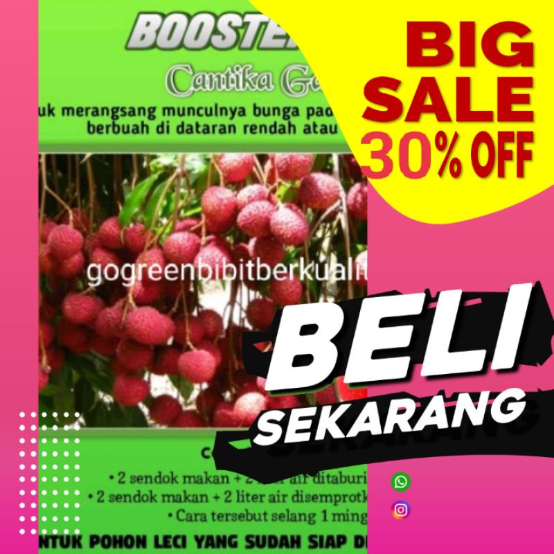 Jual pupuk booster perangsang dan pelebat semua tanaman buah | Shopee Indonesia