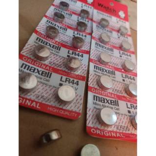 Jual batre baterai batrai kancing Original Alkaline LR44 AG13 untuk ...