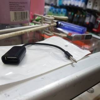 Jual KABEL SAMBUNGAN AUDIO MURAH OTG JACK COLOKAN 3.5MM TO USB / AUX KE ...