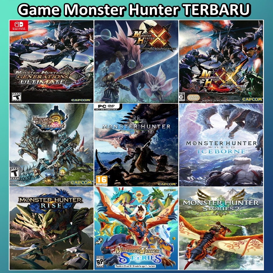 Jual Monster Hunter TERBARU Full DLC Game untuk PC Laptop | Shopee Indonesia