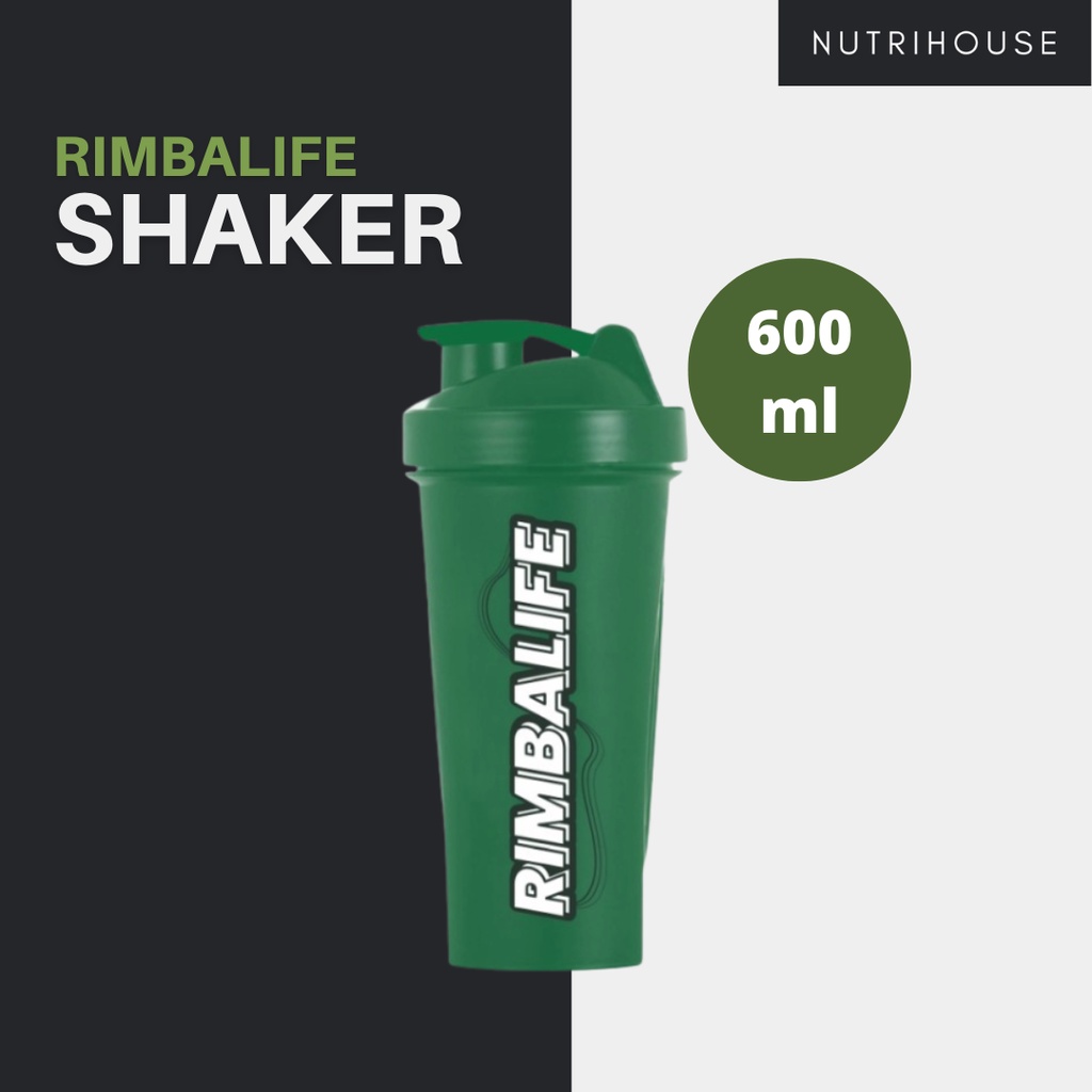 Jual Rimbalife Shaker 600ml Botol Rimba Life Whey Protein Shaker Gym ...