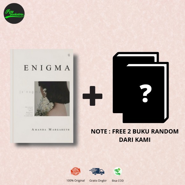 Jual AG - NOVEL ENIGMA + [ FREE 2 BUKU RANDOM ] | Shopee Indonesia