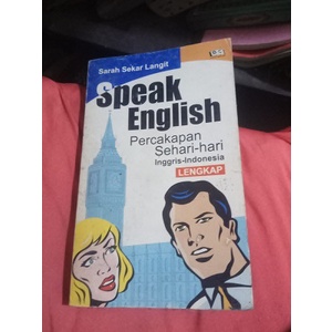 Jual Buku Speak English Percakapan Sehari-hari Inggris Indonesia | Shopee Indonesia