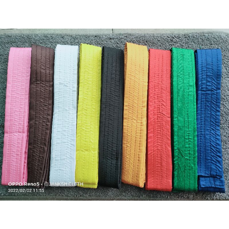 Jual sabuk pencak silat / sabuk karate / sabuk taekwondo / sabuk ...