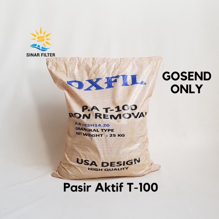 Jual Pasir aktif 1 zak 25 kg ( BISA GOSEND DAN KARGO ) | Shopee Indonesia