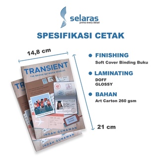 Jual Cetak Cover Buku Satuan Soft Cover Ukuran A5 | Shopee Indonesia