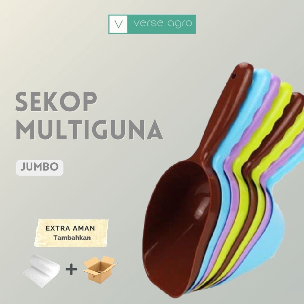 Jual Sekop Plastik Multiguna Skop Beras Scoop Tepung Serokan Pasir ...