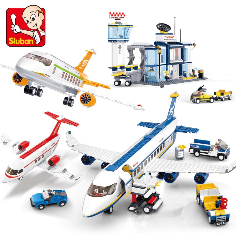 Jual Mainan Lego City Avion Technic Cargo Plane Airport Airbus Airplane ...