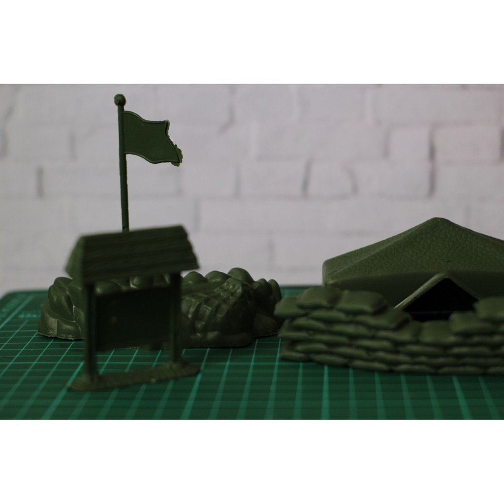Jual BUNKER SET MILITER SKALA 1:50 1/50 - DIORAMA / MAKET / MINIATUR ...