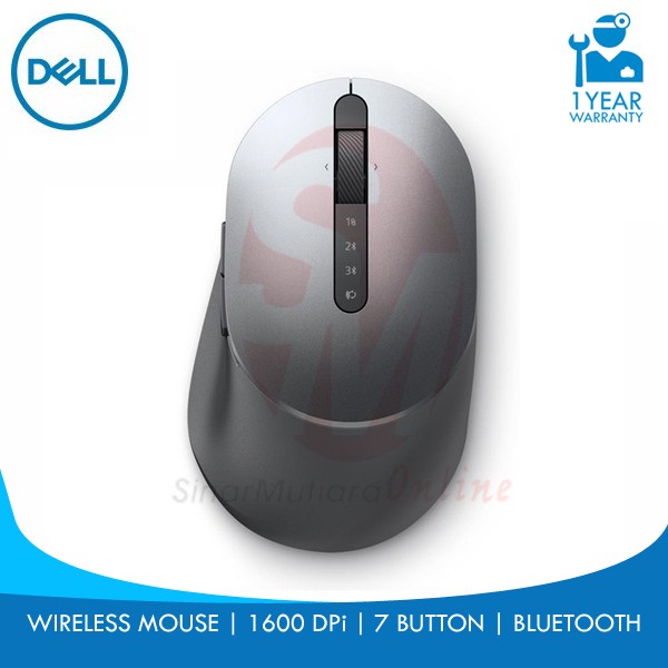 Jual Mouse Multi Device DELL MS5320W Wireless Bluetooth 1600 Dpi ...