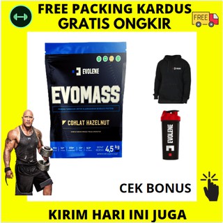 Jual EVO MASS GAINER EVOMASS 10 LBS EVOLENE BPOM HALAL 10LBS 10LB LB 4. ...