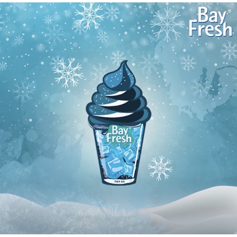 Bayfresh Air Freshener Hang N Go Dark Ice 100% Original / Pengharum ...