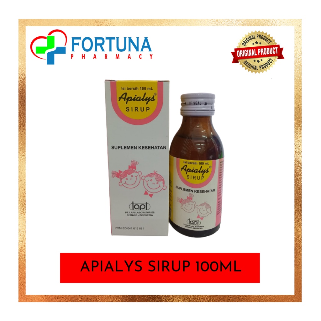 Jual APIALYS SIRUP 100 ML | Shopee Indonesia