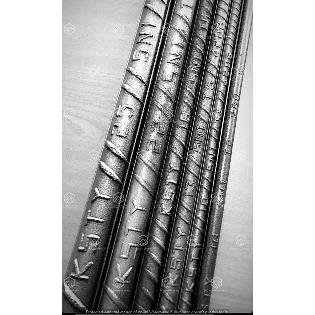 Jual BESI BETON 10mmFULL SNI KSTY/PERWIRA (BERSERTIFIKAT SNI TP280) TL ...