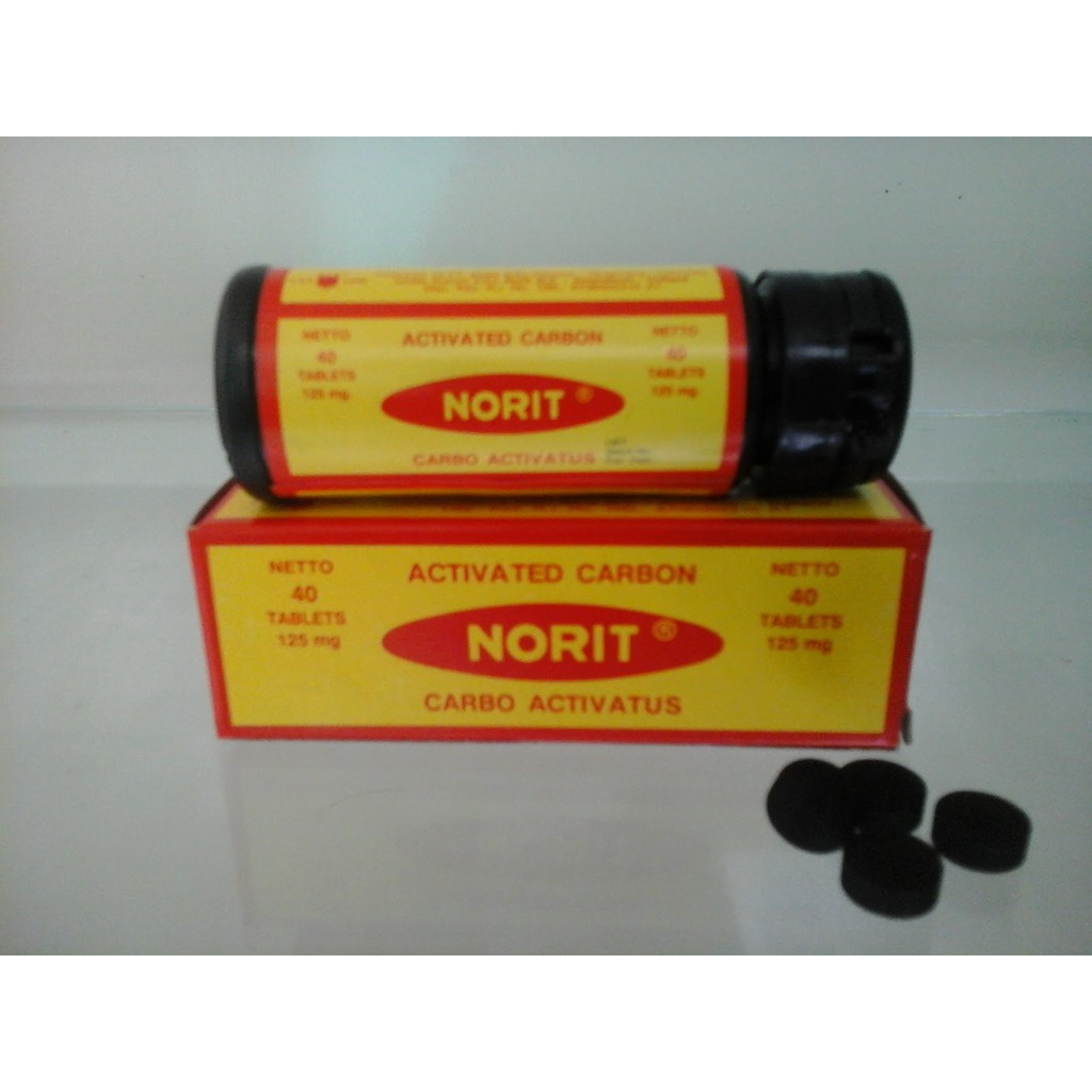 Jual Norit Tablet - Carbo Actifated - Obat Diare, Sakit Perut Indonesia ...