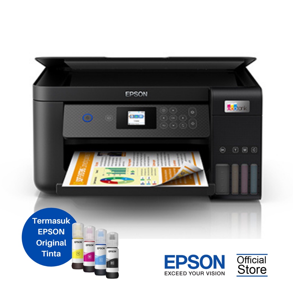 Jual Epson Printer L4260 Duplex WiFi All In One F4 Print (Direct L485 ...
