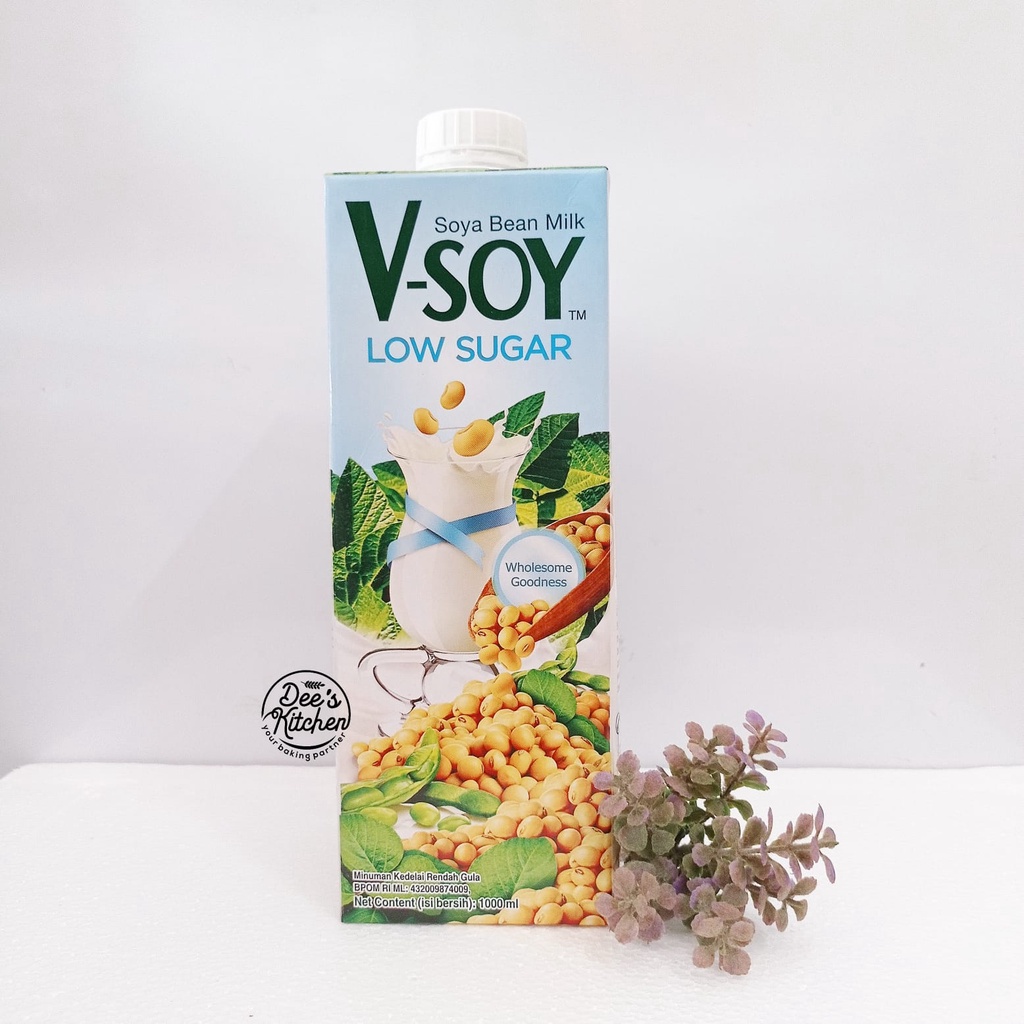 Jual VSOY Susu Kedelai Low Sugar - Soya Bean Milk 1L | Shopee Indonesia