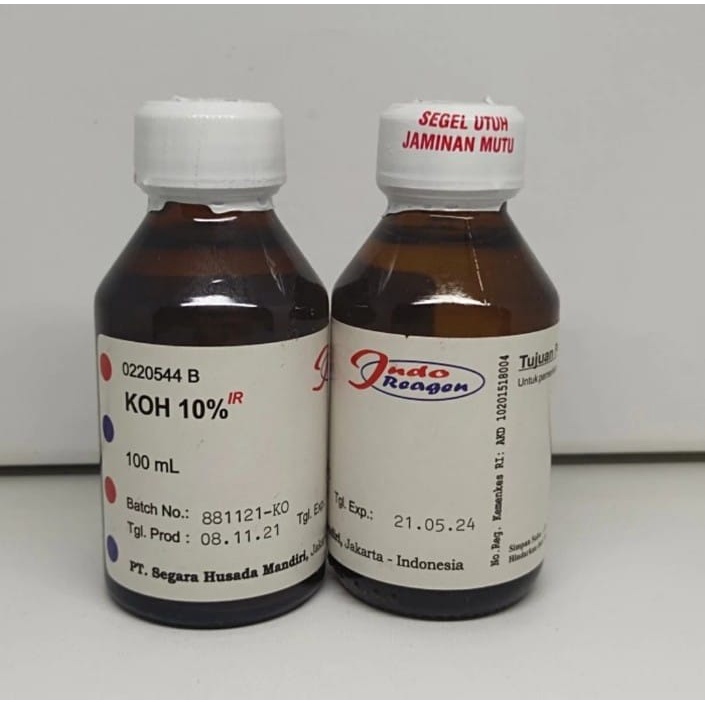 Jual Larutan KOH 100 Ml | Shopee Indonesia