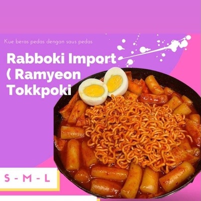 Jual RABBOKI RAMYEON TTEOKBOKKI || Ramen Toppoki || IMPORT HALAL ...