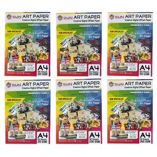 Jual Kertas Art A4 Paper Sun Art Paper A4 (100 120 150 210 230 260 gsm ...