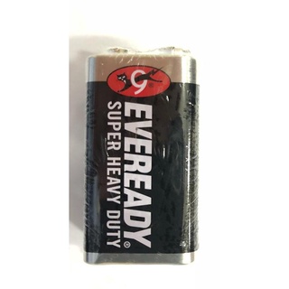 Jual Battery/ Baterai Kotak Petak 9V EVEREADY 6F22 (1 pcs) | Shopee ...