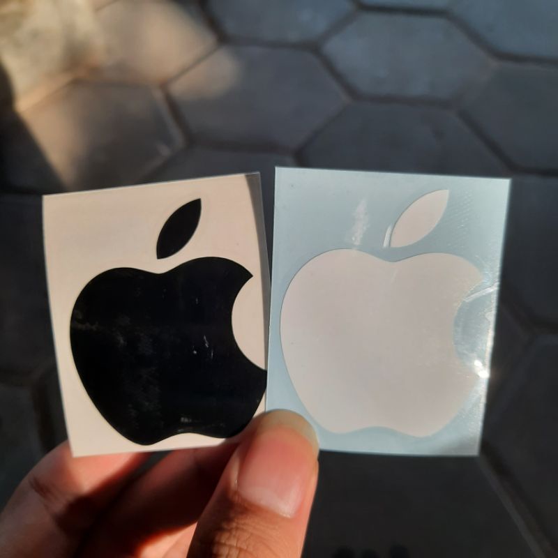 Jual stiker cutting sticker logo iphone logo apple | Shopee Indonesia