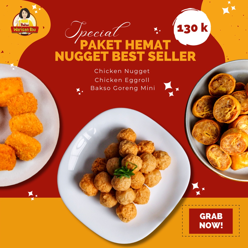 Jual Paket Hemat Nugget Best Seller Bakso Warisan Ibu | Shopee Indonesia
