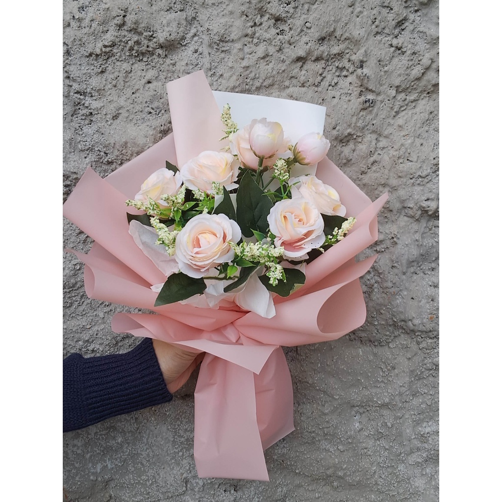 Jual Buket Bunga Mawar / Buket Bunga Artificial / Buket Bunga Medium ...