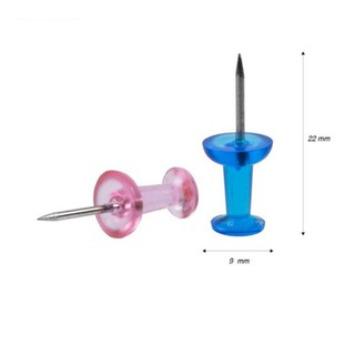 Jual Push Pins/Paku Pin/Paku Mading Warna Warni Joyko (30pc) | Shopee ...