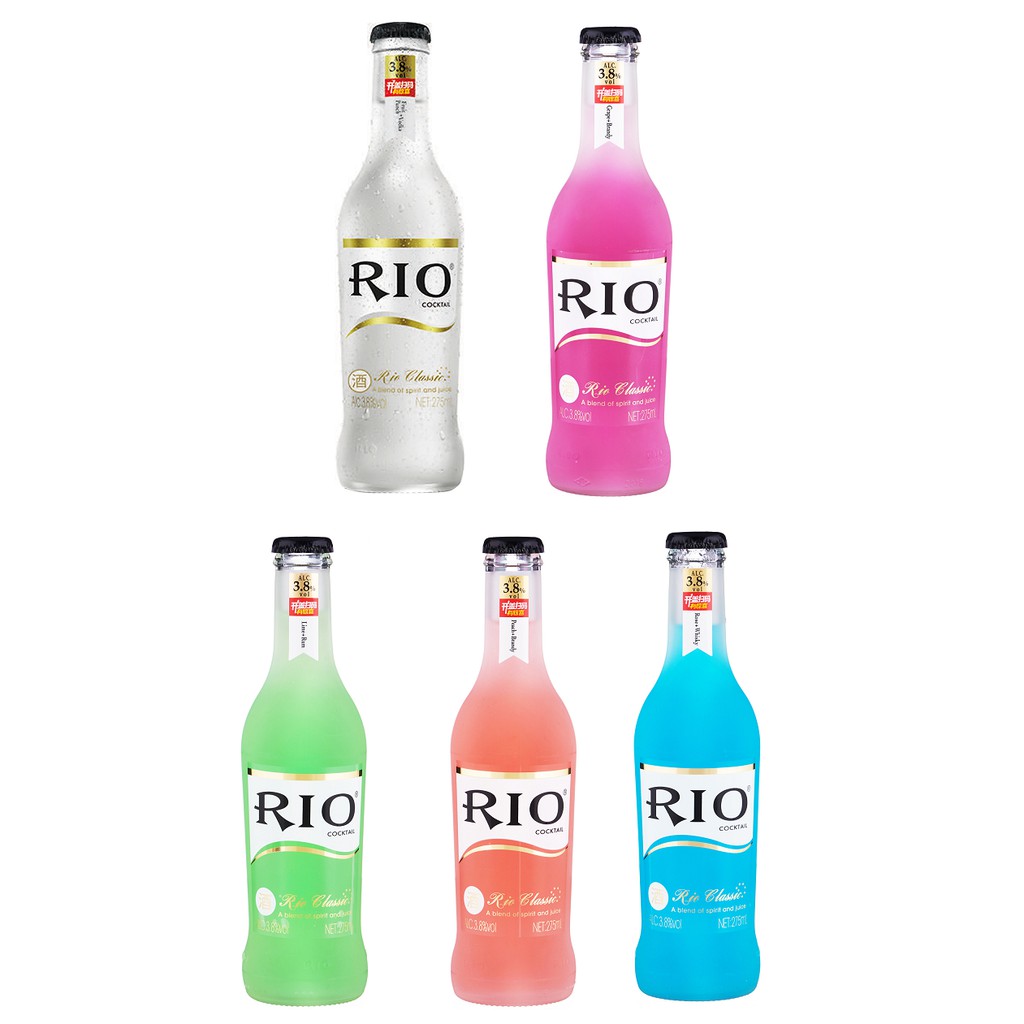 Jual Rio Bottle Cocktail Rose Whisky Punch Vodka 275ml Indonesia Shopee