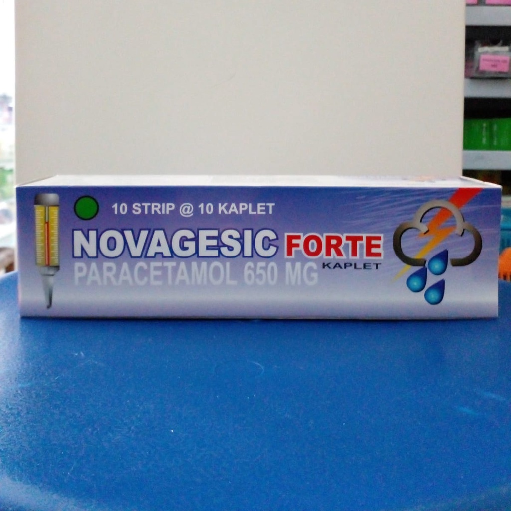 Jual Novagesic Forte Tablet 650 Mg (1 Box = 10 Strip = 100 pcs ...