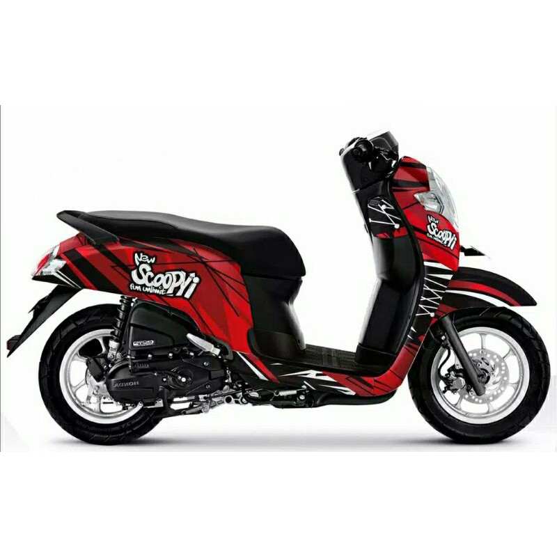 Jual Decal scoopy full body - Sticker scoopy full body Custom | Shopee ...