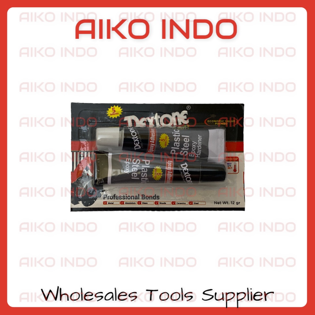 Jual Lem Dextone 5 Menit - Plastic Steel - Lem Besi Campur - Epoxy ...